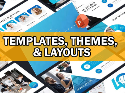 A Custom PowerPoint Template & Branded Theme with 50+ Layouts | Upwork