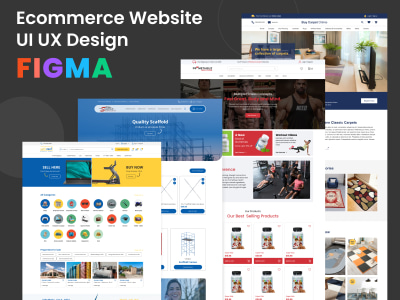 Ecommerce Website UI/UX Design in Figma | Upwork