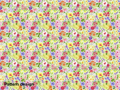 Unique hand-drawn seamless pattern / all-over print designed from scratch | Upwork