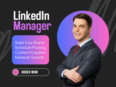 LinkedIn Manager, LinkedIn Content Creation, LinkedIn Organic Growth ...