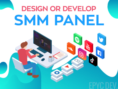 Perfect panel, SMM panel website design and development services | Upwork