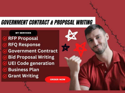 Government contract, bid proposal, grant writing, rfp, rfq, rfi | Upwork