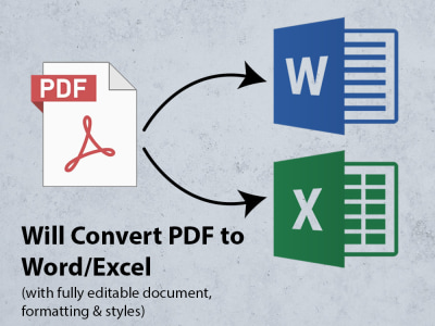 Manually Typed PDF to Word Document, Convert PDF to Fully Editable Word ...