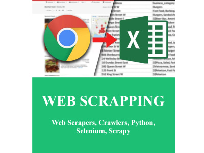 Get Web Scrapers, Crawlers, Python, Selenium, Scrapy | Upwork