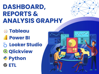An interactive dashboards, data visualizations in power bi and tableau | Upwork