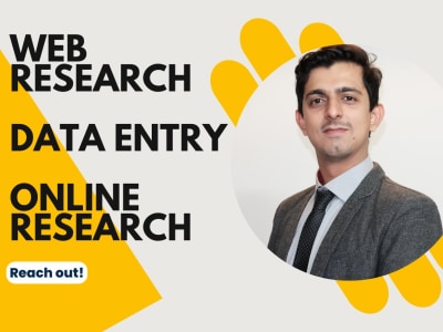 Top-quality Data Research & Data Entry | Upwork