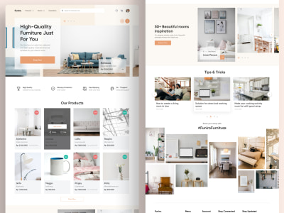 Custom ecommerce website design in figma | Upwork
