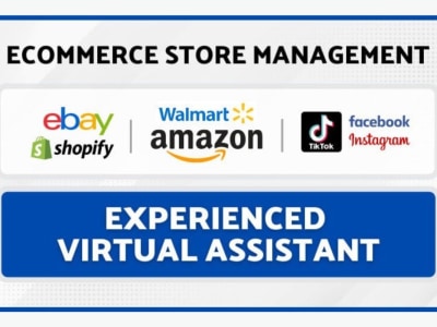 Virtual Assistant for Amazon ebay shopify Walmart | Upwork