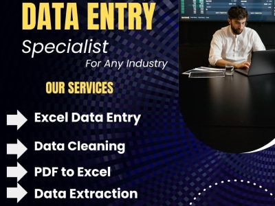 Data Entry/Data Cleaning/PDF to Excel | Upwork