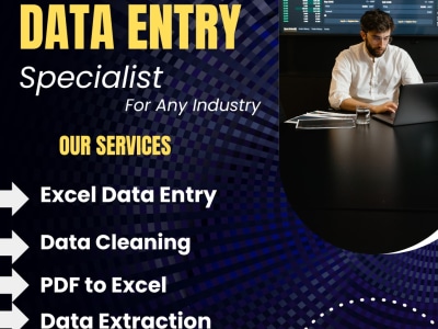 Data Entry/Data Cleaning/PdF to Excel/Data Extraction | Upwork