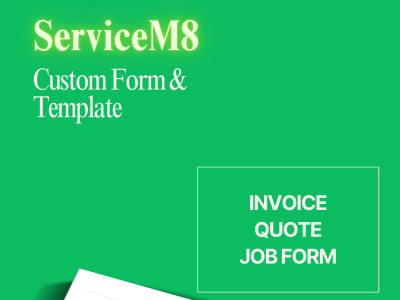 Custom servicem8 form and template | Upwork