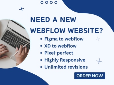 Webflow Expert, Webflow Developer, Webflow Designer | Figma, Xd to Webflow | Upwork