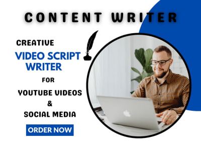Engaging Script Writing for your Video from YouTube Script Writer | Upwork