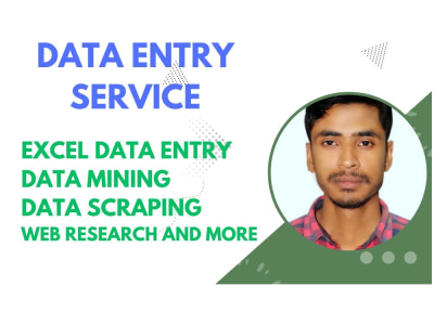 Professional data entry expert, excel, data scraping | Upwork