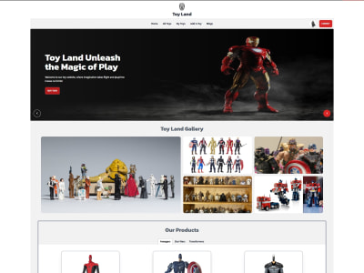 Website For Diecast Toys | Upwork