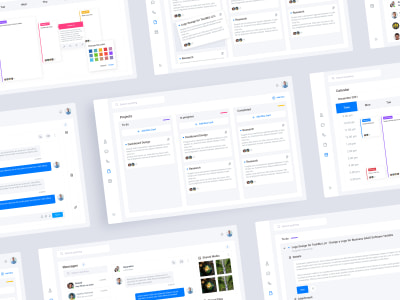 UI/UX friendly Team Collaboration WebApp with Figma | Upwork