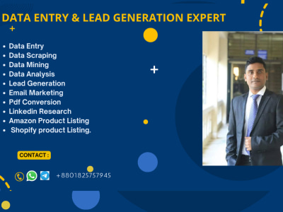 Data Entry & Lead Generation | Upwork