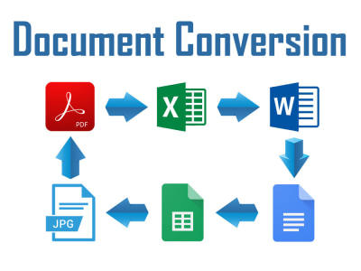 Document Conversion for PDF / Word / Excel / Image and any File Conversion | Upwork