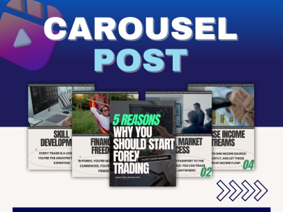 Engaging Instagram Carousel। Linkedin Carousel | Upwork