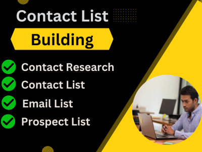 Contact List Building and Contact Research Email List, Prospect List ...