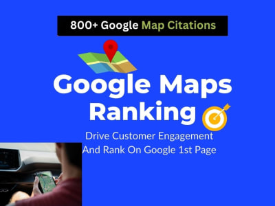 800 Google Maps citations for local business SEO | Upwork
