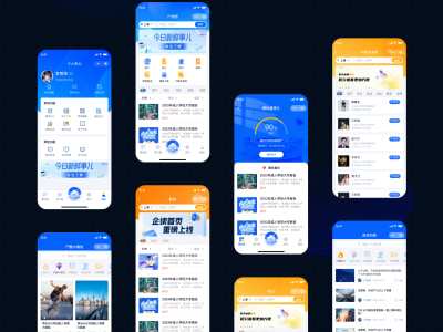 You will receive a stunning UI interface designed for your business ...