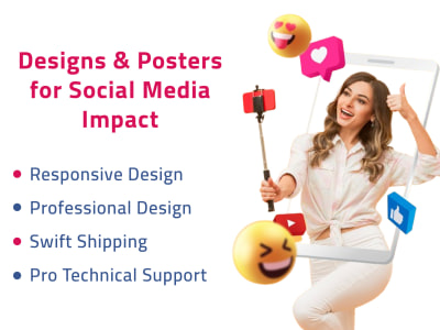 Designs & Posters for Social Media Impact | Upwork
