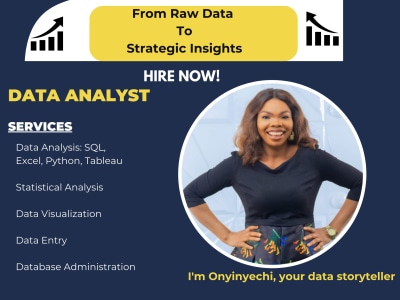 Prompt Top-notch Data Analysis And Data Visualization Services | Upwork