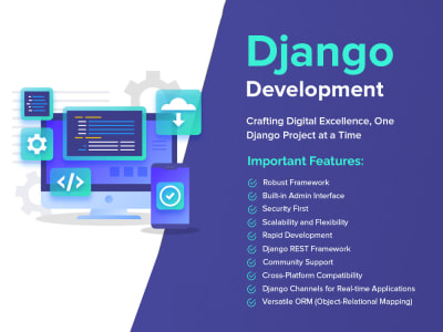 Expert Django Development Services for Web Applications and Beyond | Upwork