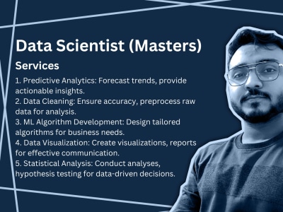 Expert Data Science Solutions for Optimal results on your data | Upwork