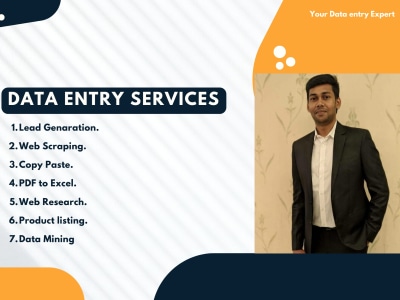 Fast and professional Data entry services | Upwork