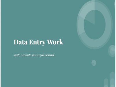 Fantastic data entry work on MS Excel | Upwork