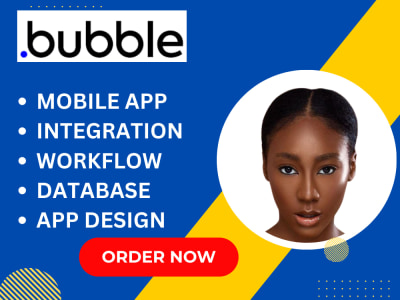 A mobile app on bubble io, bubble webapp and bubble mvp | Upwork