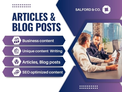 A Unique & IMPRESSIVE Quality Article/Blog/Content - Articles & Blog ...