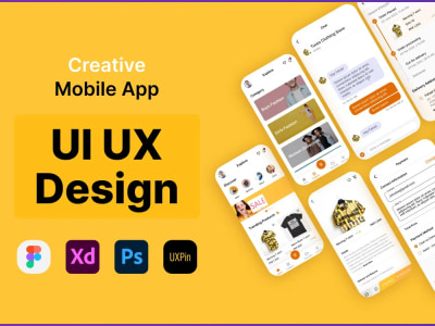 Modern App UX UI design for mobile app design and prototyping | Upwork