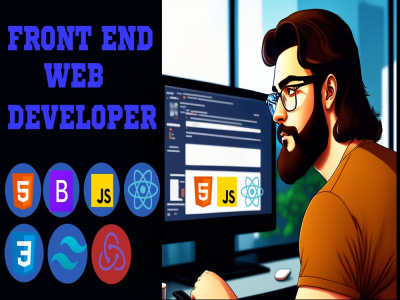 A front end web developer or do frontend web development react.js next.js | Upwork