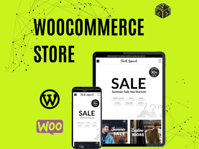 A fully editable and responsive WooCommerce Store | Upwork