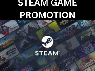 Roblox game promotion, steam game promotion and Apex legend promotion ...
