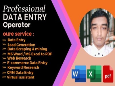 Professional data entry services with 100% accuracy | Upwork