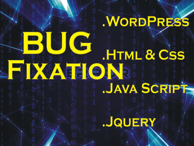 Fix Errors in Html,Css,Jquery,javascript,Bug Fixation in WordPress | Upwork