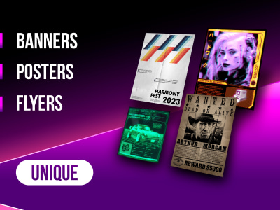 A unique poster design | Upwork