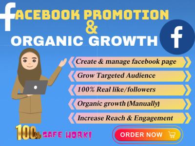 Facebook marketing & promotion for quick organic growth | Upwork