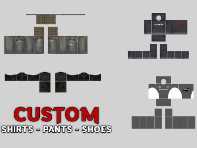 Custom roblox clothes design | Upwork