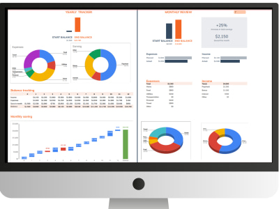 Personal Finance_Income & Expenses Tracking with Interactive Dashboard ...