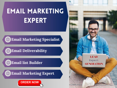 Email Market Expert| B2B Lead generation| Email Deliverability| List Build | Upwork