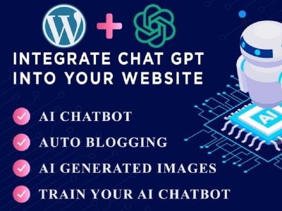 Chatgpt openai API integration in wordpress website for auto blogs, chatbot | Upwork