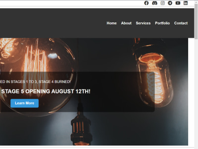 Create a Custom Landing Page with HTML, CSS, JavaScript, and Bootstrap ...