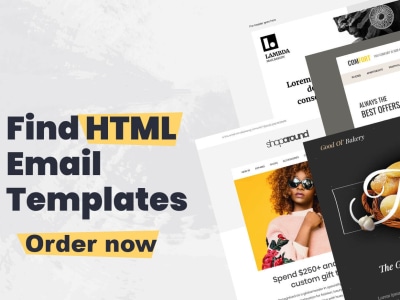 A RESPONSIVE HTML EMAIL TEMPLATE | Upwork