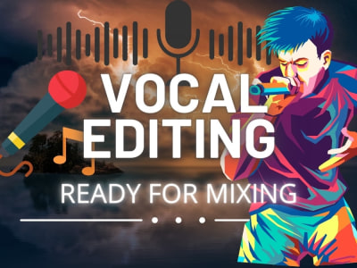 Pro Vocal Editing Tuned & Balanced Tracks for Mixing | Upwork