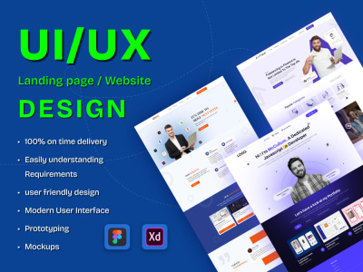 Sleek and intuitive website UI UX design in figma | Upwork